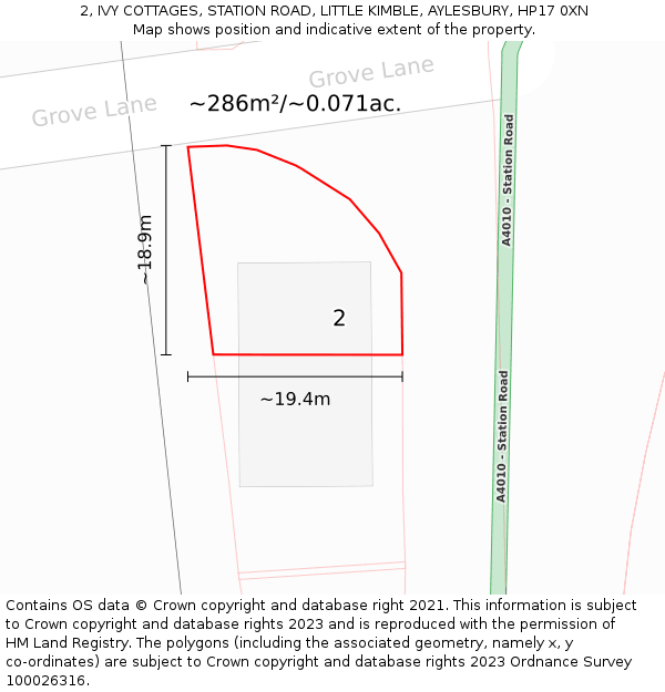 2, IVY COTTAGES, STATION ROAD, LITTLE KIMBLE, AYLESBURY, HP17 0XN - £ ...