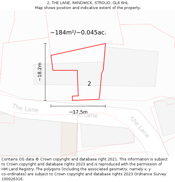 2, THE LANE, RANDWICK, STROUD, GL6 6HL - £247,000