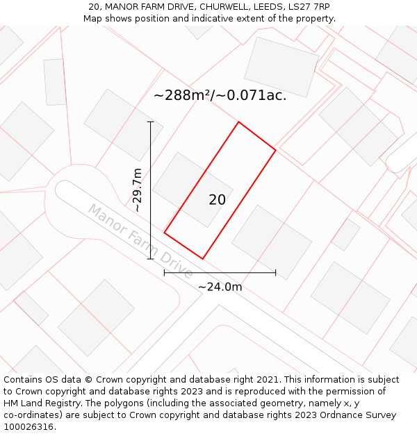 20, MANOR FARM DRIVE, CHURWELL, LEEDS, LS27 7RP - £153,000