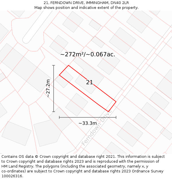 21, FERNDOWN DRIVE, IMMINGHAM, DN40 2LR - £132,500