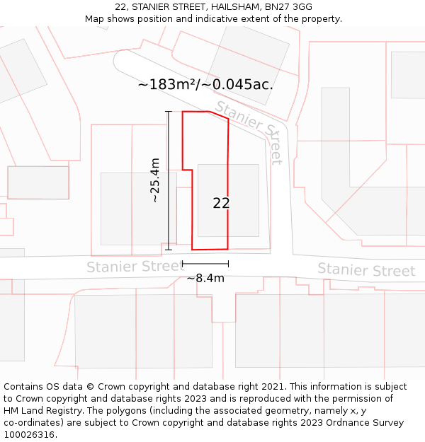22, STANIER STREET, HAILSHAM, BN27 3GG - £250,000