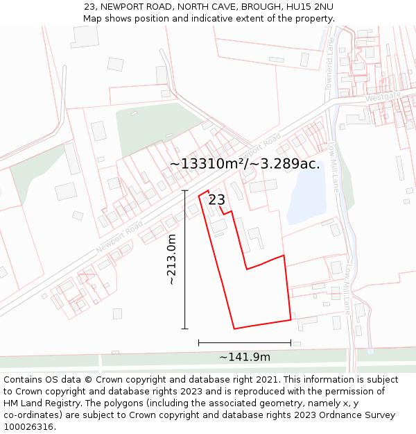 23, NEWPORT ROAD, NORTH CAVE, BROUGH, HU15 2NU - £300,000