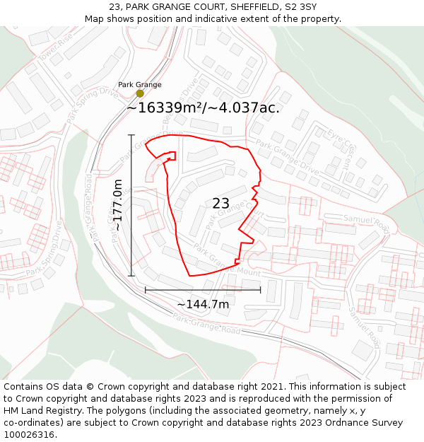 23, PARK GRANGE COURT, SHEFFIELD, S2 3SY - £170,000