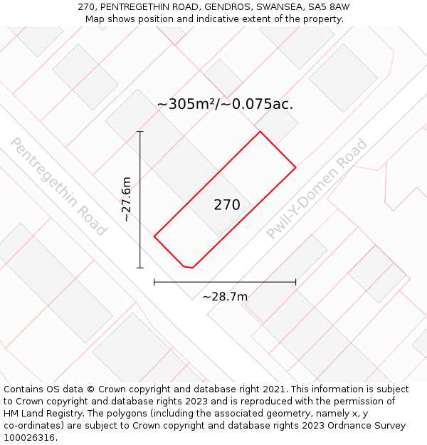 270, PENTREGETHIN ROAD, GENDROS, SWANSEA, SA5 8AW - £205,000