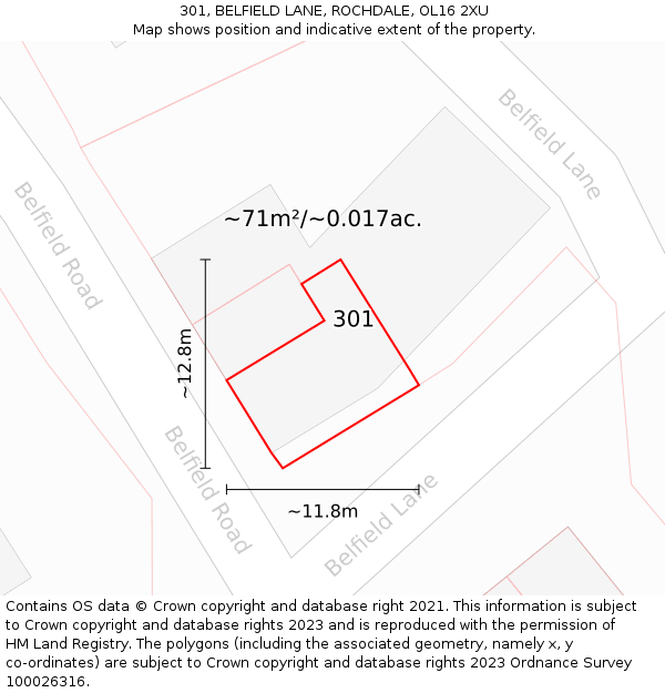 301, BELFIELD LANE, ROCHDALE, OL16 2XU - £64,000