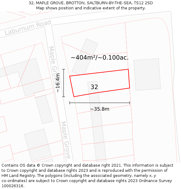 32, MAPLE GROVE, BROTTON, SALTBURN-BY-THE-SEA, TS12 2SD - £85,000