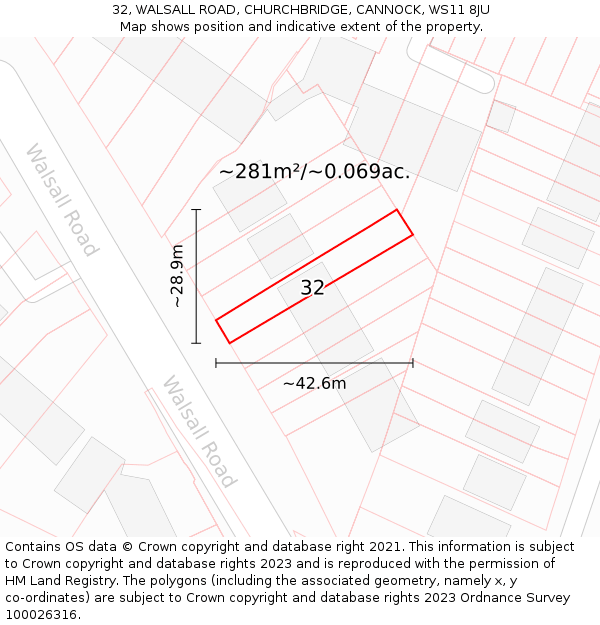 32, WALSALL ROAD, CHURCHBRIDGE, CANNOCK, WS11 8JU - £154,000