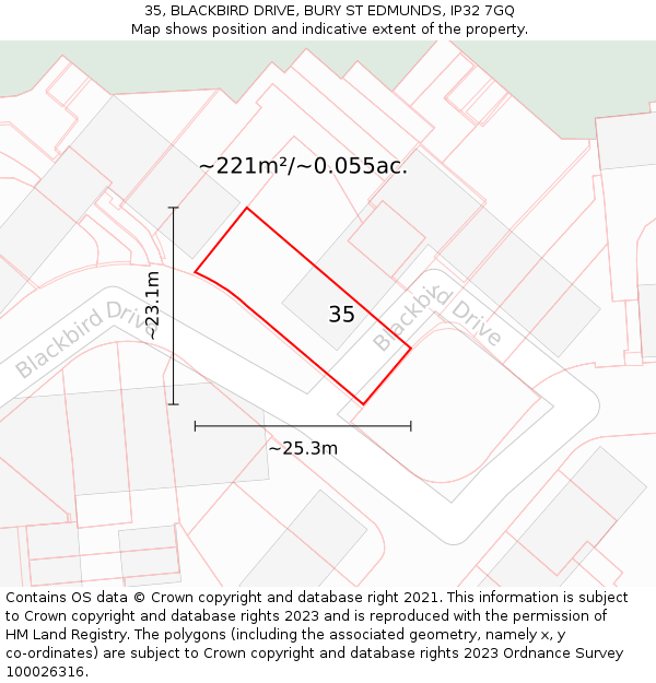 35, BLACKBIRD DRIVE, BURY ST EDMUNDS, IP32 7GQ - £315,000