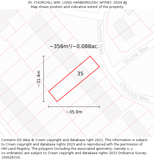 35, CHURCHILL WAY, LONG HANBOROUGH, WITNEY, OX29 8JJ - £390,000