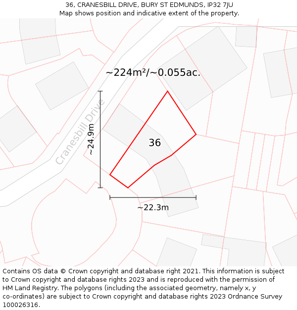 36, CRANESBILL DRIVE, BURY ST EDMUNDS, IP32 7JU - £300,000