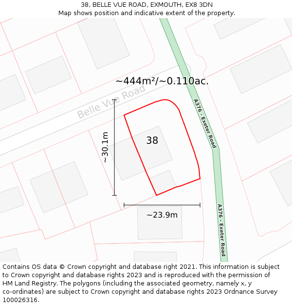 38, BELLE VUE ROAD, EXMOUTH, EX8 3DN - £480,000