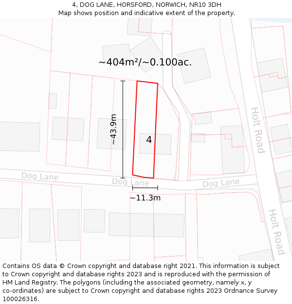 4, DOG LANE, HORSFORD, NORWICH, NR10 3DH - £212,000