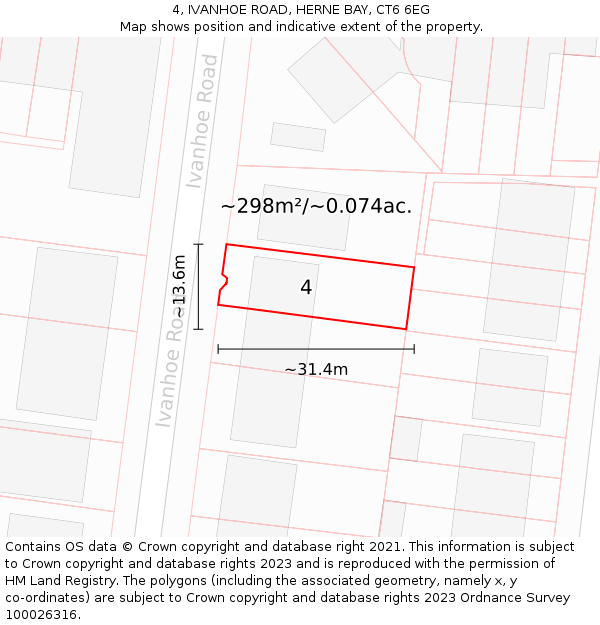 4, IVANHOE ROAD, HERNE BAY, CT6 6EG - £250,000