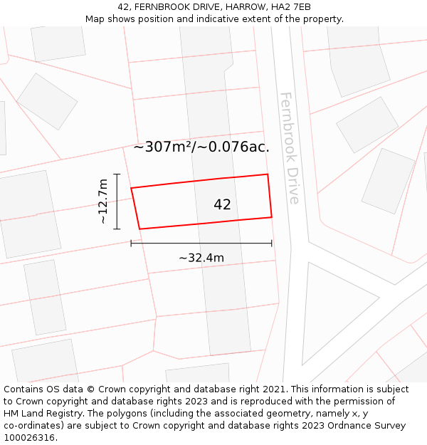 42, FERNBROOK DRIVE, HARROW, HA2 7EB - £240,000