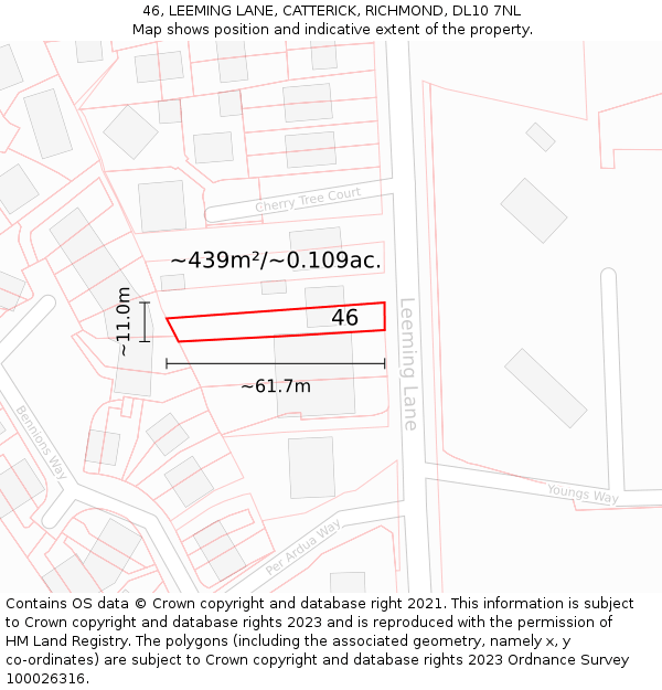 46, LEEMING LANE, CATTERICK, RICHMOND, DL10 7NL - £187,000