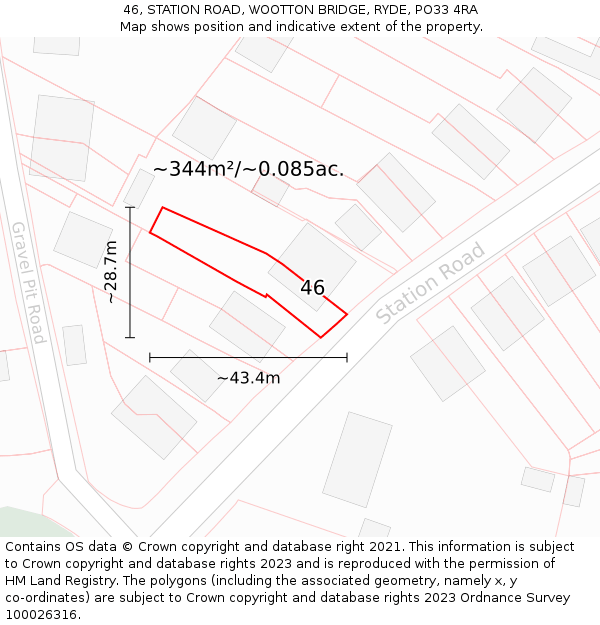 46, STATION ROAD, WOOTTON BRIDGE, RYDE, PO33 4RA - £142,500