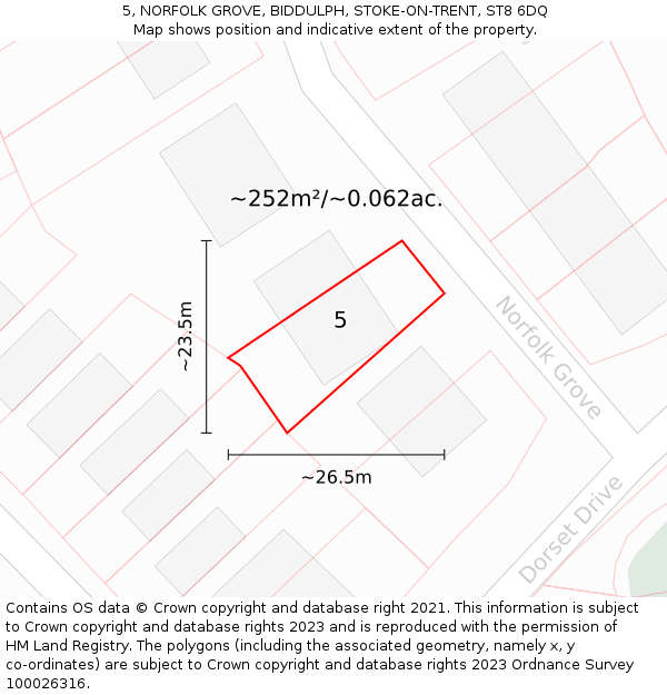 5, NORFOLK GROVE, BIDDULPH, STOKE-ON-TRENT, ST8 6DQ - £149,950