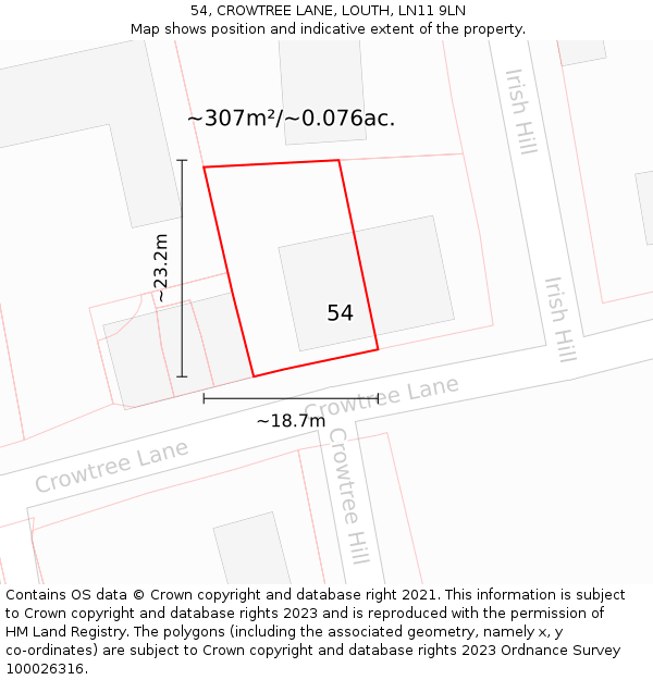 54, CROWTREE LANE, LOUTH, LN11 9LN - £195,000