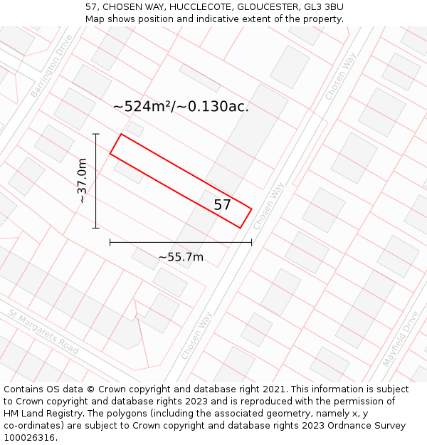 57, CHOSEN WAY, HUCCLECOTE, GLOUCESTER, GL3 3BU - £260,000