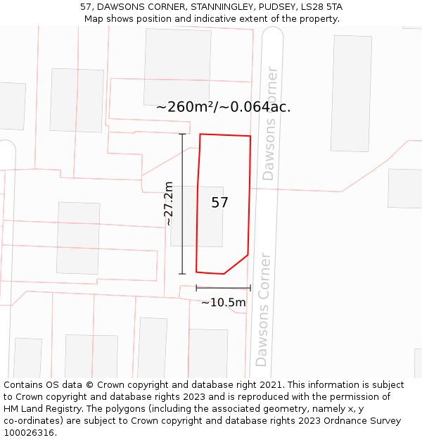 57, DAWSONS CORNER, STANNINGLEY, PUDSEY, LS28 5TA - £175,000