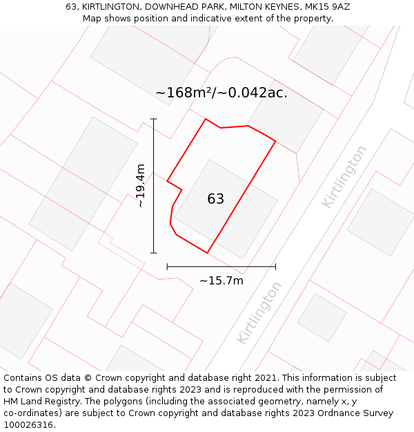 63, KIRTLINGTON, DOWNHEAD PARK, MILTON KEYNES, MK15 9AZ - £252,000