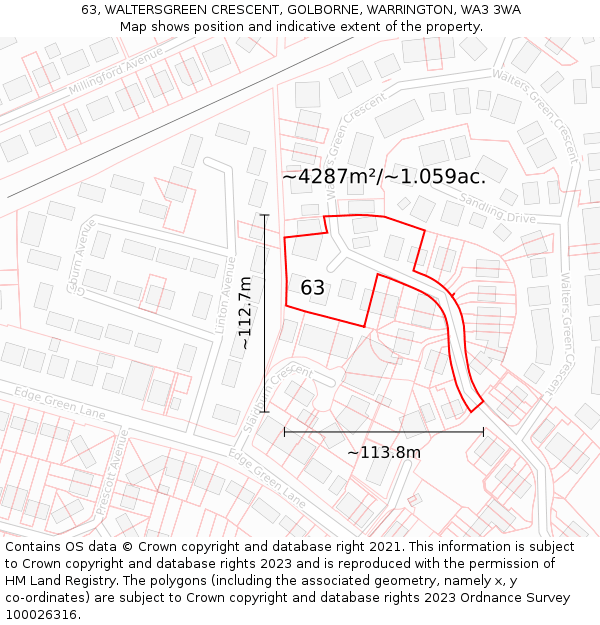 63, WALTERSGREEN CRESCENT, GOLBORNE, WARRINGTON, WA3 3WA - £98,000