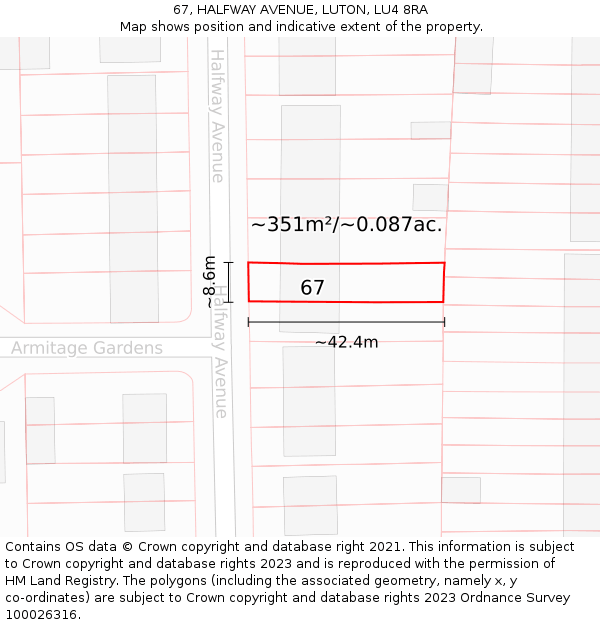 67, HALFWAY AVENUE, LUTON, LU4 8RA - £276,000