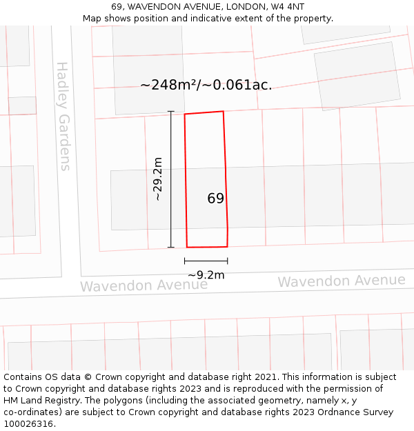 69, WAVENDON AVENUE, LONDON, W4 4NT - £1,000,000