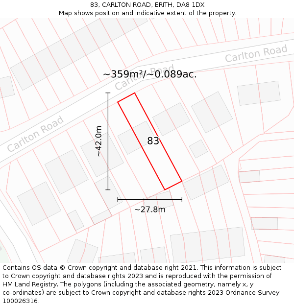 83, CARLTON ROAD, ERITH, DA8 1DX - £248,000