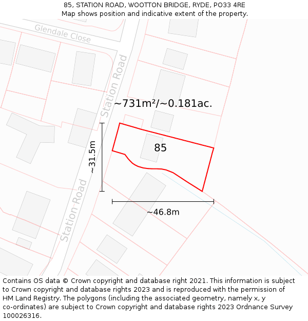 85, STATION ROAD, WOOTTON BRIDGE, RYDE, PO33 4RE - £300,000