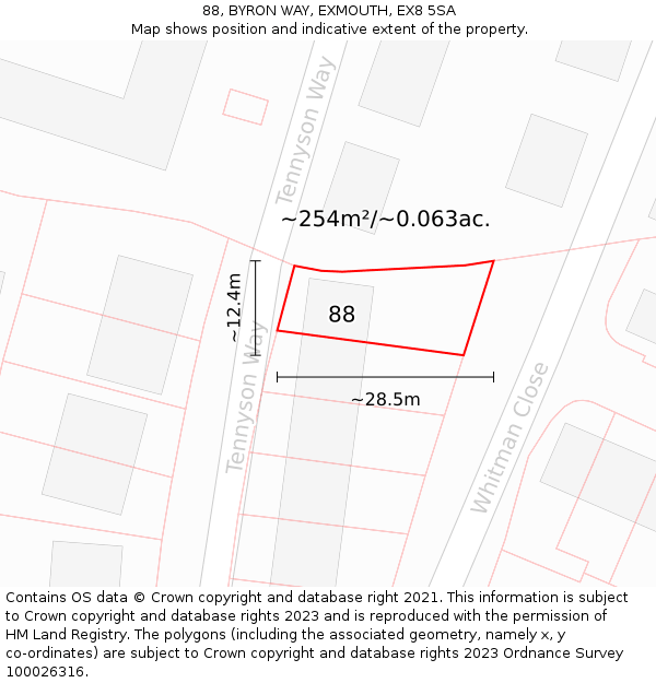 88, BYRON WAY, EXMOUTH, EX8 5SA - £244,000