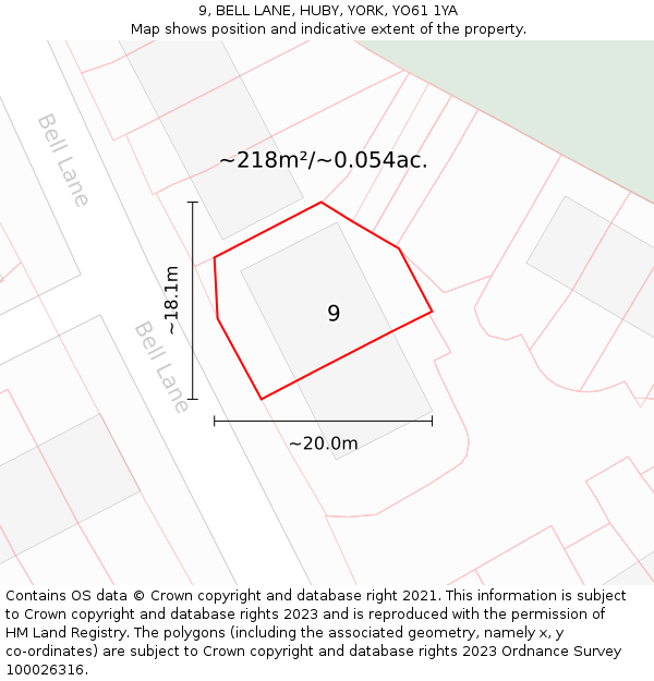 9, BELL LANE, HUBY, YORK, YO61 1YA - £250,000