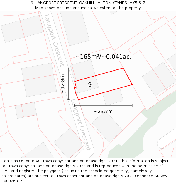 9, LANGPORT CRESCENT, OAKHILL, MILTON KEYNES, MK5 6LZ - £305,000