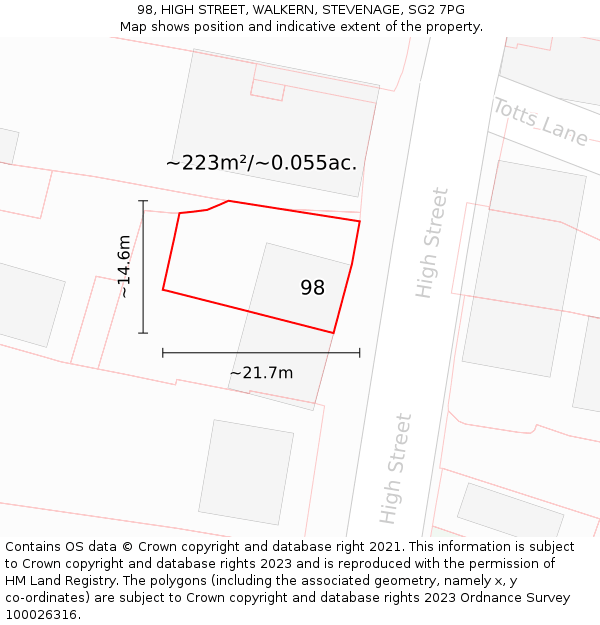 98, HIGH STREET, WALKERN, STEVENAGE, SG2 7PG - £362,000