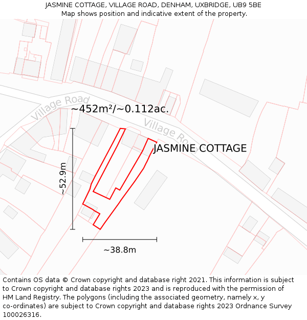 JASMINE COTTAGE, VILLAGE ROAD, DENHAM, UXBRIDGE, UB9 5BE - £875,000