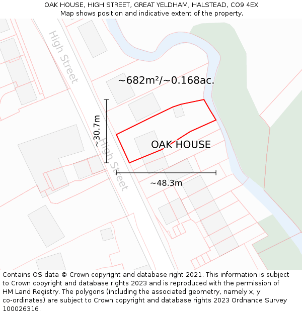 OAK HOUSE, HIGH STREET, GREAT YELDHAM, HALSTEAD, CO9 4EX - £425,000