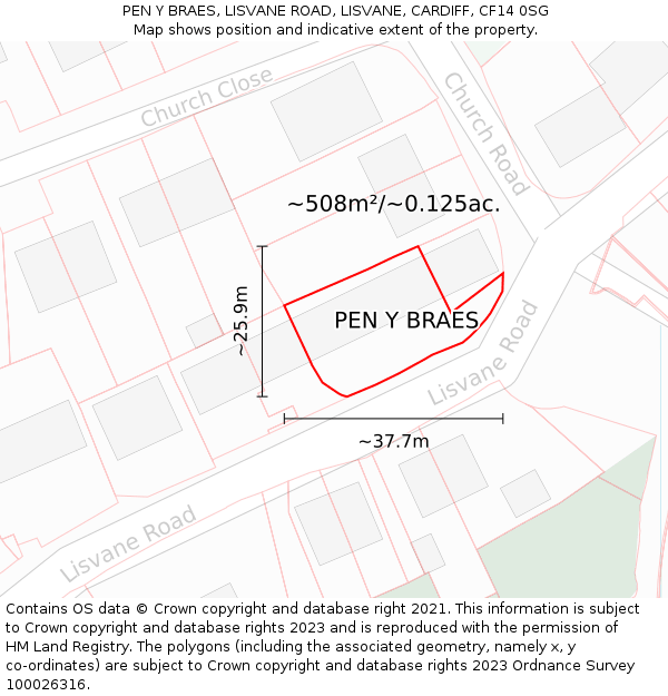 PEN Y BRAES, LISVANE ROAD, LISVANE, CARDIFF, CF14 0SG - £510,000