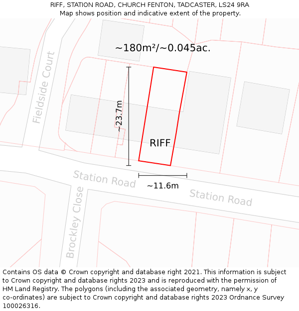 RIFF, STATION ROAD, CHURCH FENTON, TADCASTER, LS24 9RA - £270,000