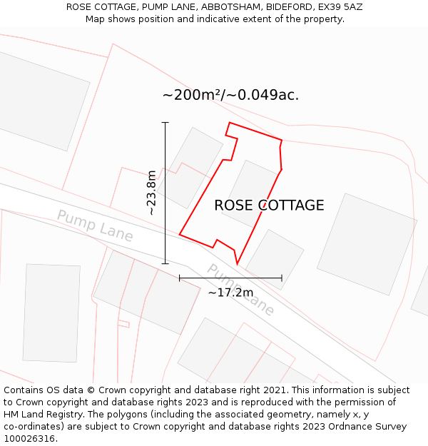 ROSE COTTAGE, PUMP LANE, ABBOTSHAM, BIDEFORD, EX39 5AZ - £199,950