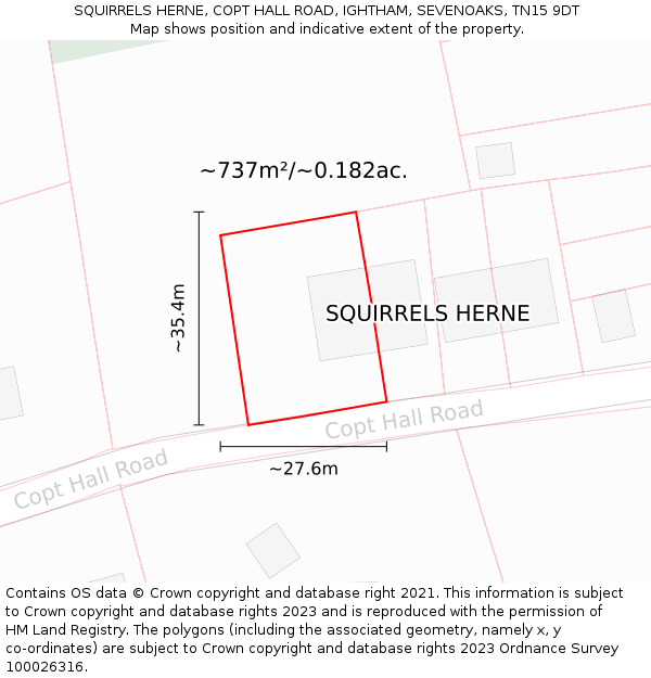 SQUIRRELS HERNE, COPT HALL ROAD, IGHTHAM, SEVENOAKS, TN15 9DT - £970,000