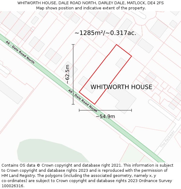 WHITWORTH HOUSE, DALE ROAD NORTH, DARLEY DALE, MATLOCK, DE4 2FS - £305,000