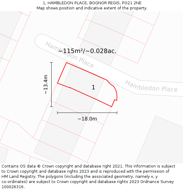 1, HAMBLEDON PLACE, BOGNOR REGIS, PO21 2NE - £196,000