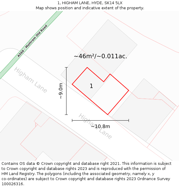1, HIGHAM LANE, HYDE, SK14 5LX - £172,000