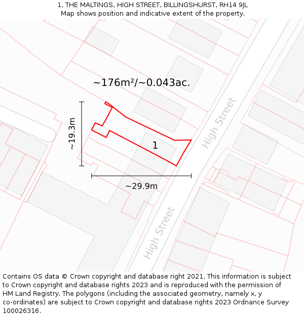 1, THE MALTINGS, HIGH STREET, BILLINGSHURST, RH14 9JL - £215,000