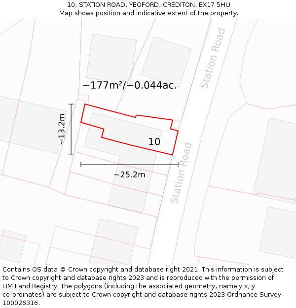 10, STATION ROAD, YEOFORD, CREDITON, EX17 5HU - £176,500