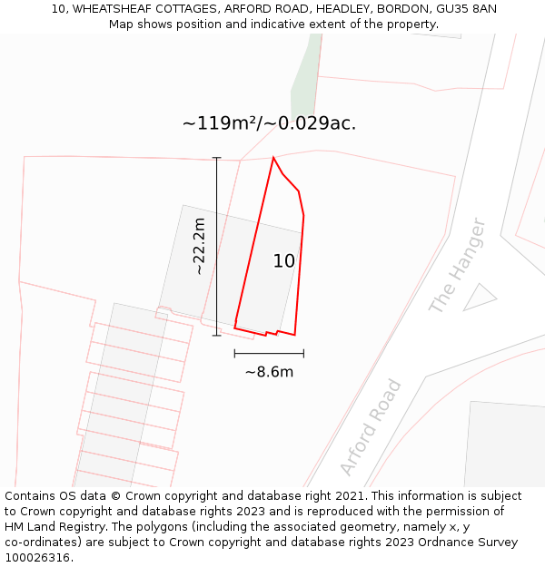 10, WHEATSHEAF COTTAGES, ARFORD ROAD, HEADLEY, BORDON, GU35 8AN - £400,000