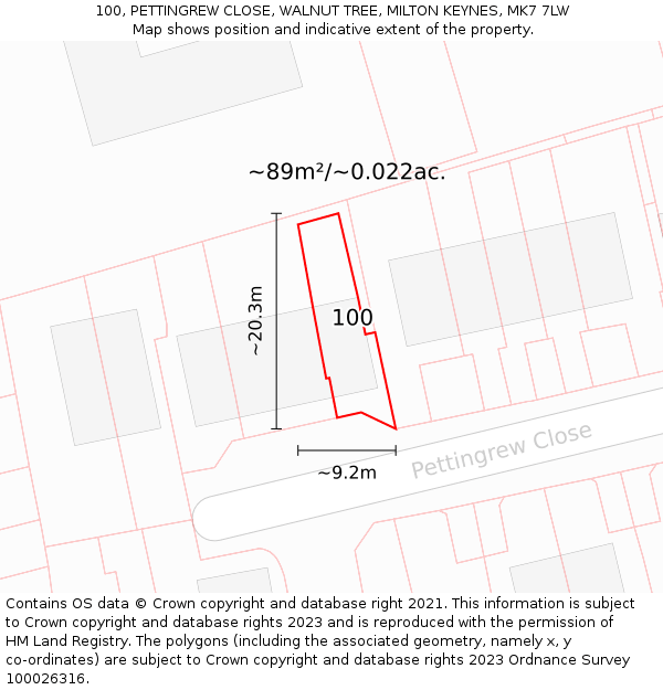 100, PETTINGREW CLOSE, WALNUT TREE, MILTON KEYNES, MK7 7LW - £237,500