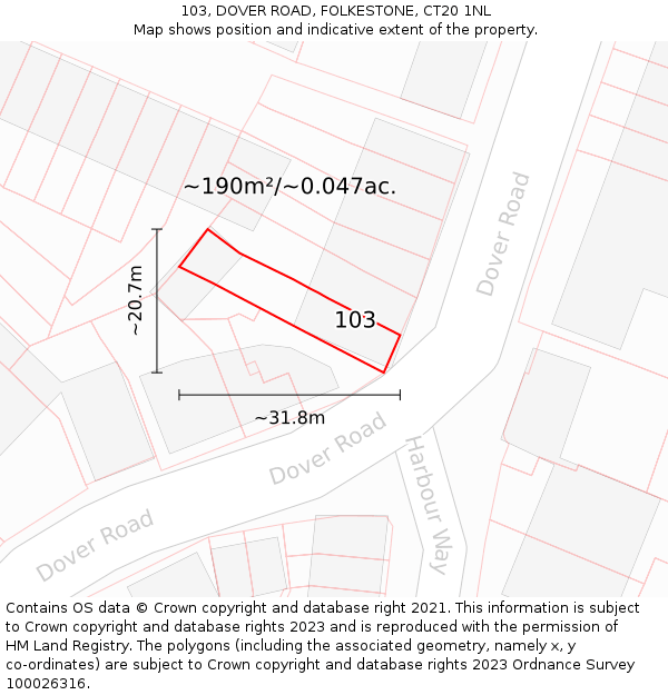 103, DOVER ROAD, FOLKESTONE, CT20 1NL - £125,000