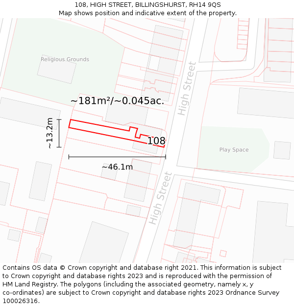 108, HIGH STREET, BILLINGSHURST, RH14 9QS - £360,000