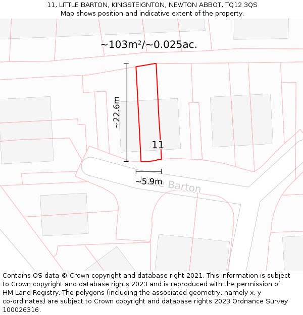 11, LITTLE BARTON, KINGSTEIGNTON, NEWTON ABBOT, TQ12 3QS - £55,000
